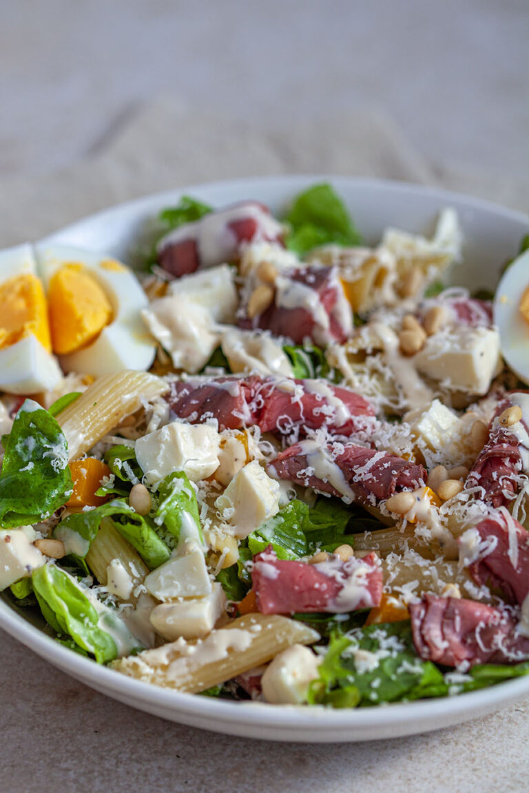 Rosbief pastasalade. – Eten met Danielle